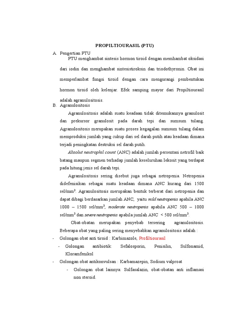 PROPILTIOURASIL | PDF