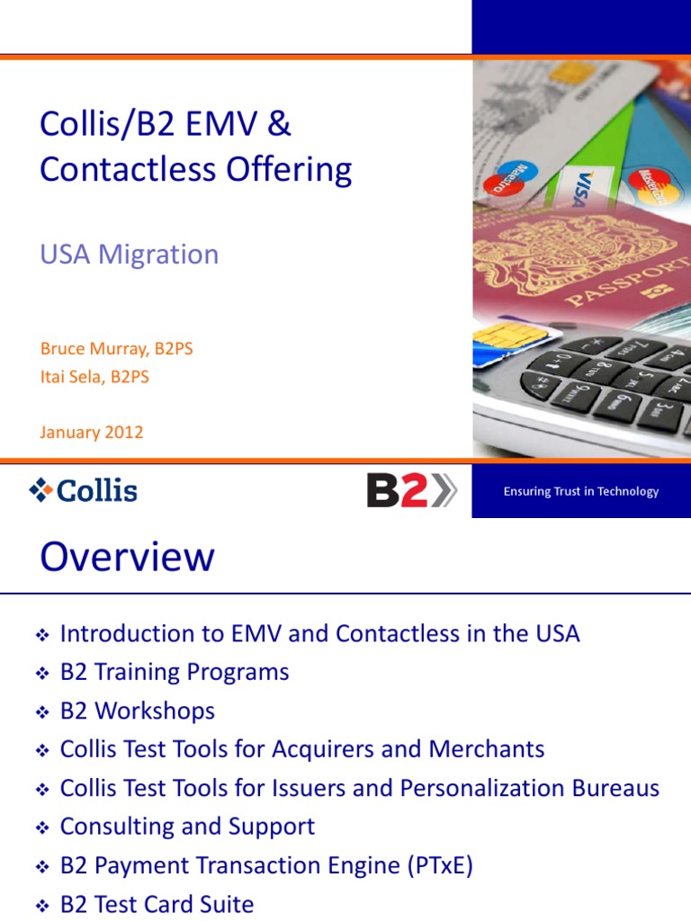 Collis EMV & Contactless Test Tools | PDF | Emv | Debit Card