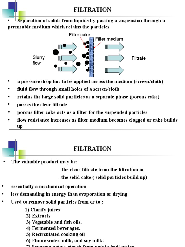 Chapter 5 Filtration | PDF | Filtration | Chemistry