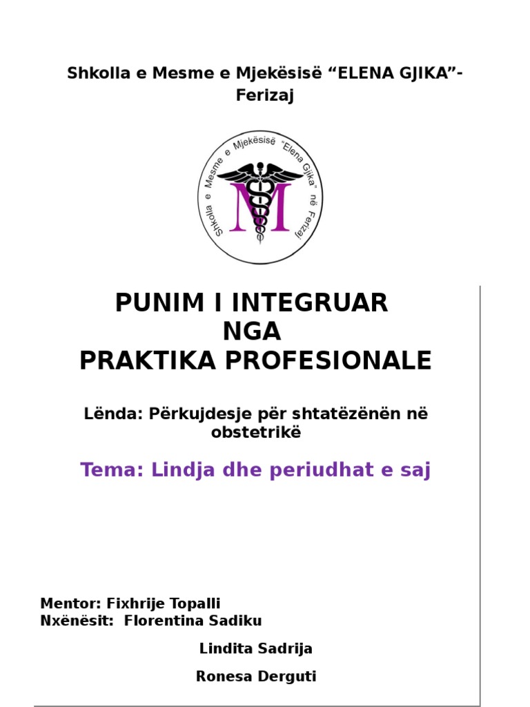 Lindja Dhe Periudhat e Lindjes | PDF