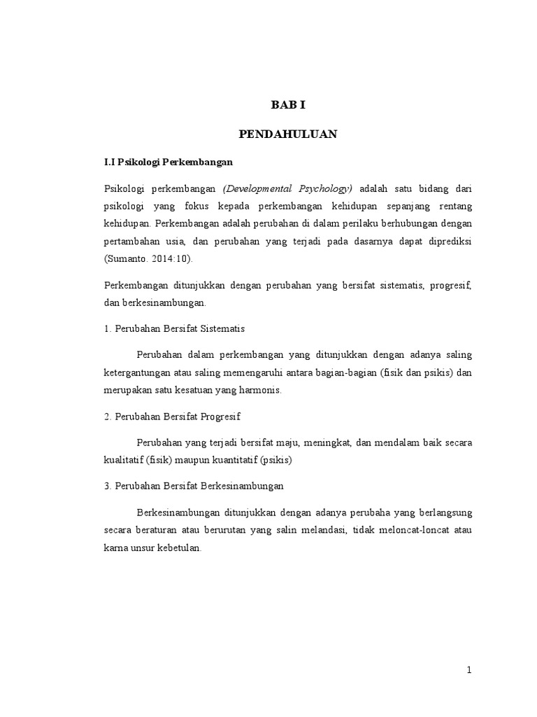 Makalah Psikologi Perkembangan Elizabeth Hurlock | PDF