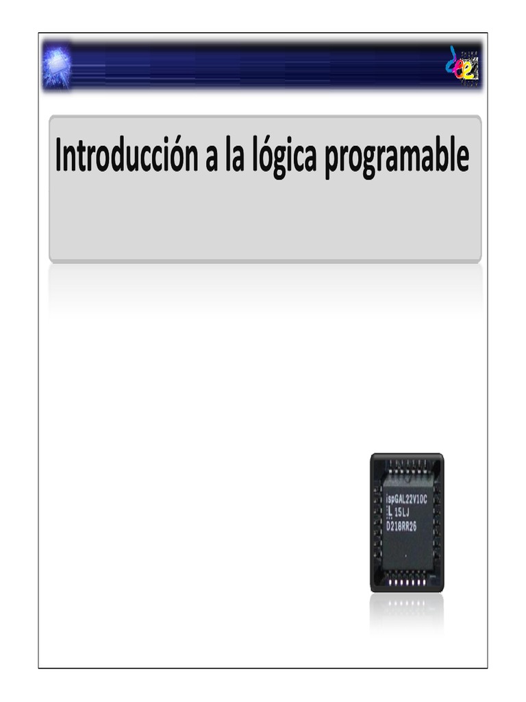 Introducción A La Lógica Programable | PDF | Vhdl | Arreglos de ...
