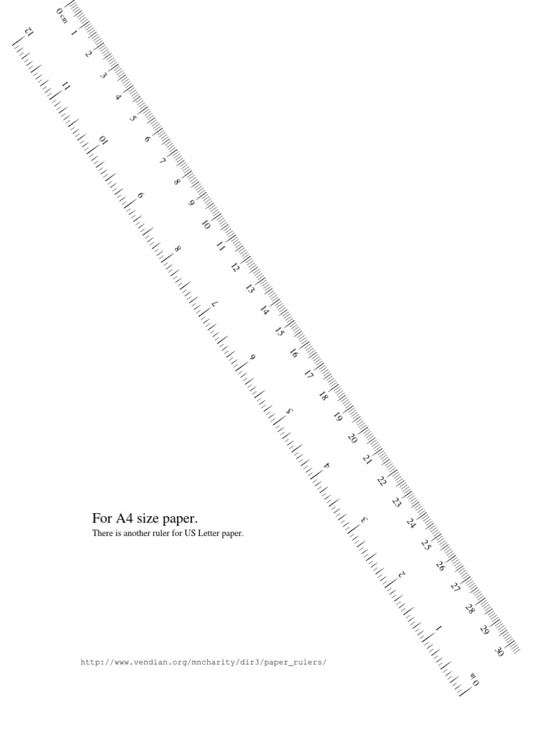Ruler Foot A40989.ps | PDF
