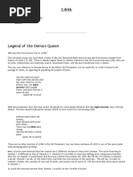 Sumerian Origins of Lilith Mythology | PDF | Lilith | Sumer