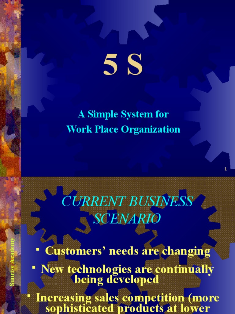 5S Workplace Organization Guide | PDF