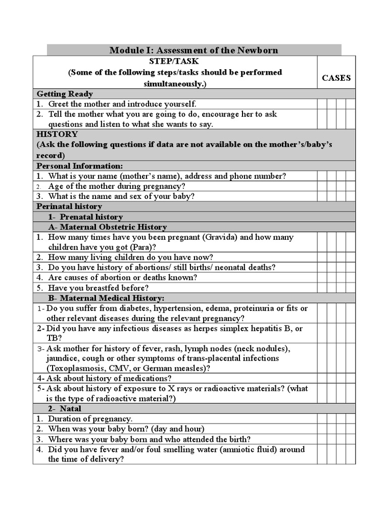 57863223-Paed-Osce-checklist.doc | Pulse | Neck
