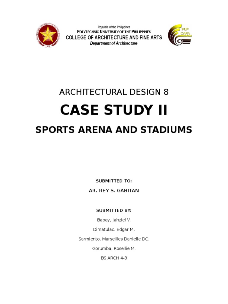 Case Study Ii: Sports Arena and Stadiums | PDF