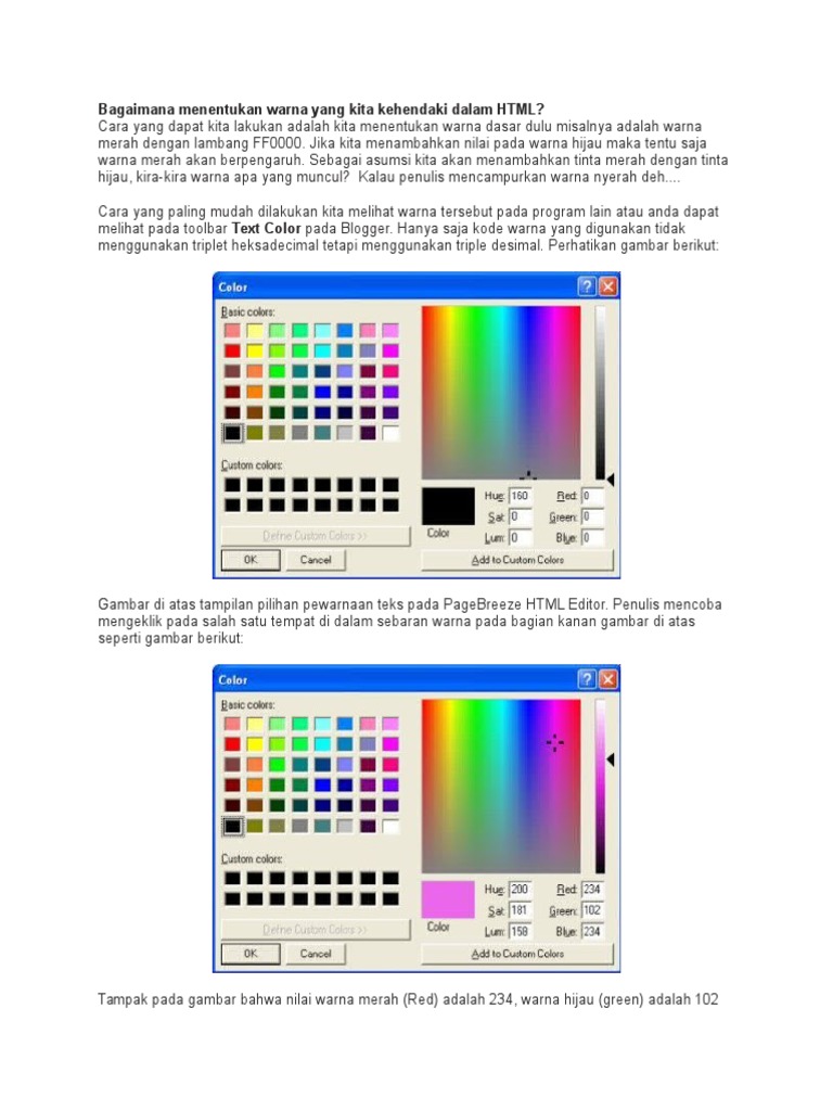 Cara Menghitung Kode Warna | PDF | Metode & Bahan Ajar