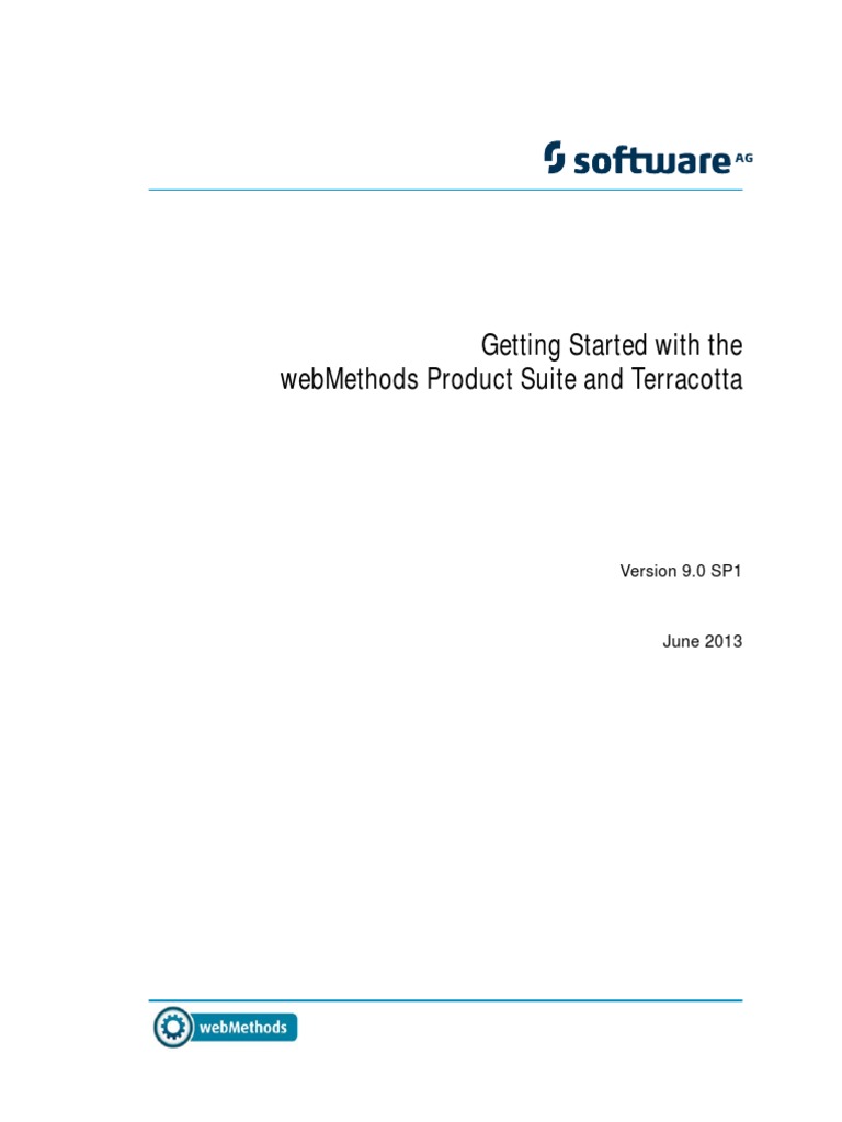 9-0-SP1 Getting Started With WebMethods and Terracotta | Download Free PDF | Cache (Computing ...