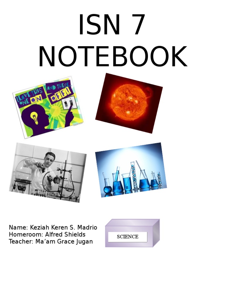 Isn 7 Notebook | PDF