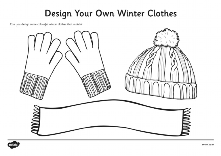 T T 2453 Design Your Own Winter Clothes PDF | PDF