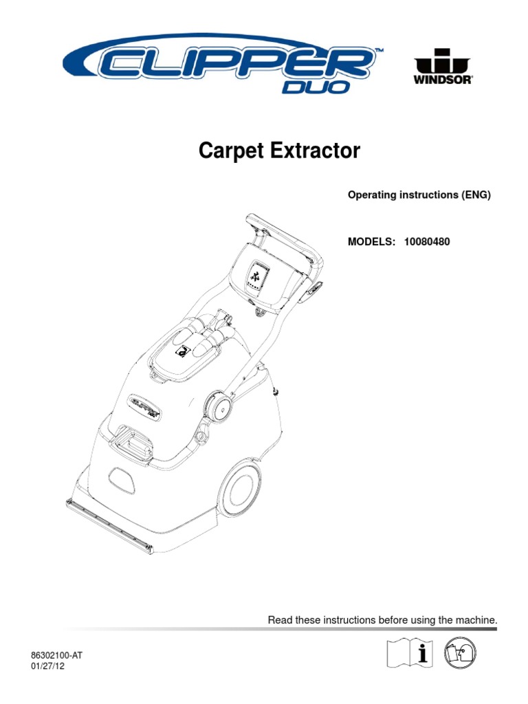 Windsor Clipper Duo | PDF | Mains Electricity | Vacuum Cleaner