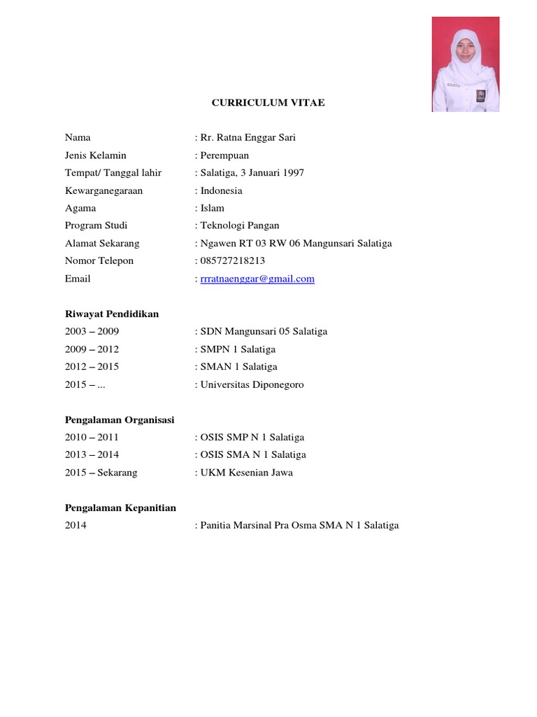 CV Rr. Ratna Enggar Sari | PDF
