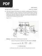 Rack and Pinion Calculation | PDF | Acceleration | Speed