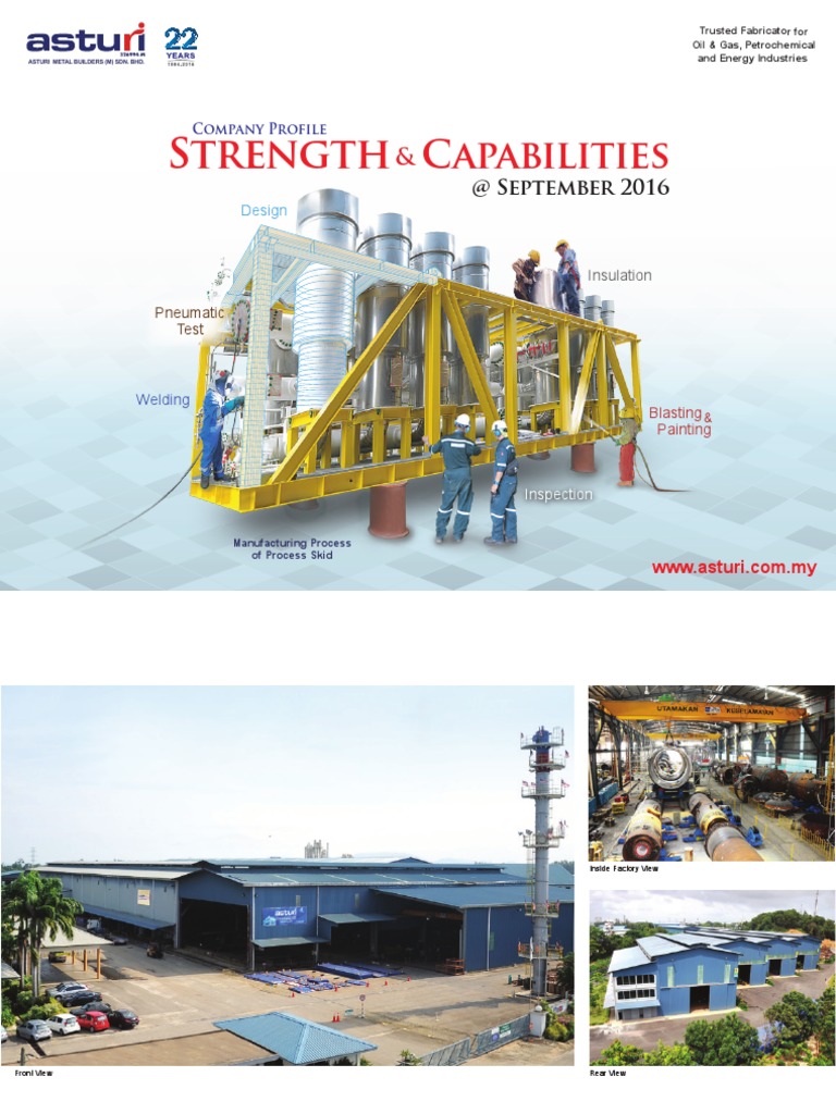 Asturi Metal Builders: Manufacturing Overview | PDF | Sheet Metal ...