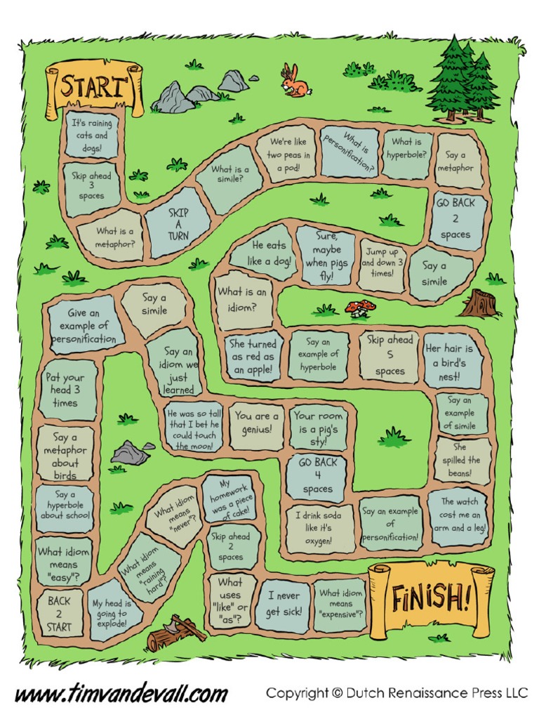 Idiom Board Game | PDF