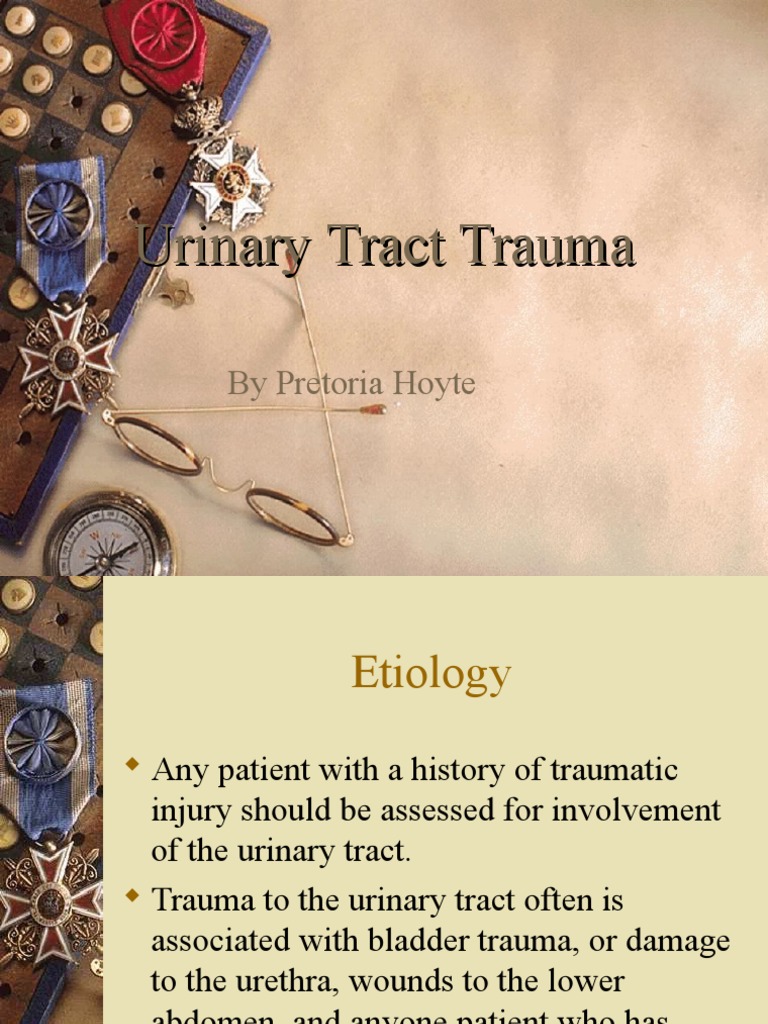 Urinary Tract Trauma 1 | PDF