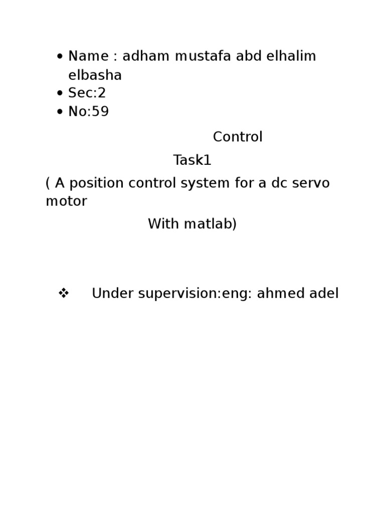 Name: Adham Mustafa Abd Elhalim Elbasha Sec:2 No:59 Control Task1 (A ...