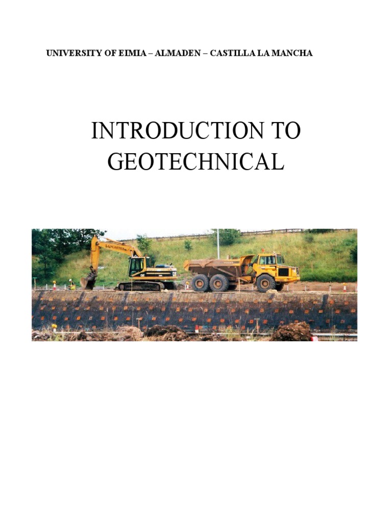 Introduction To Geotehnical | PDF | Geotechnical Engineering | Deep ...