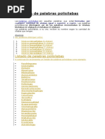 Lista de palabras con "sc" | PDF