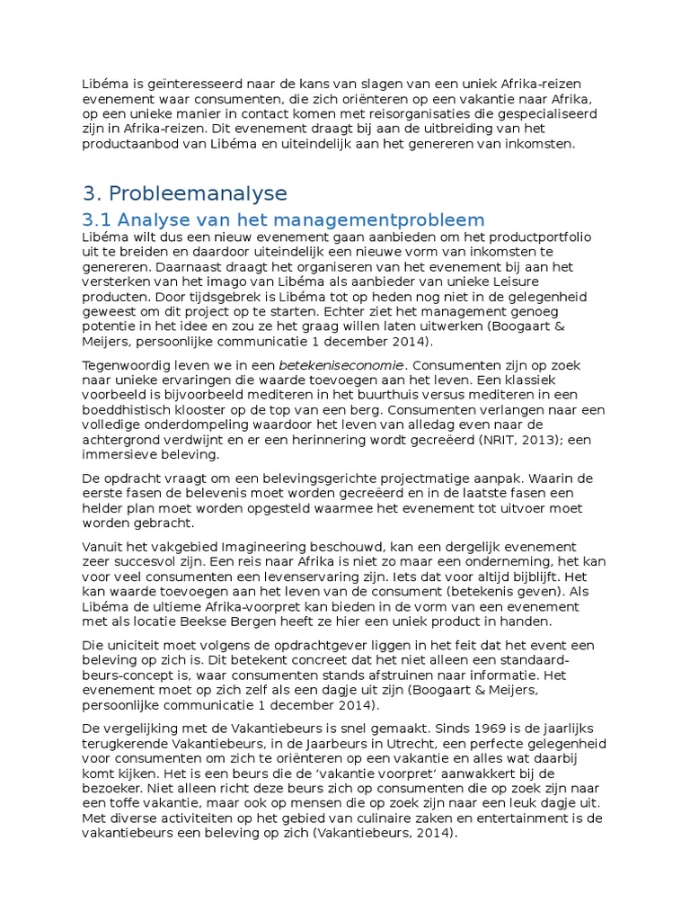 Probleemanalyse 2.0 | PDF