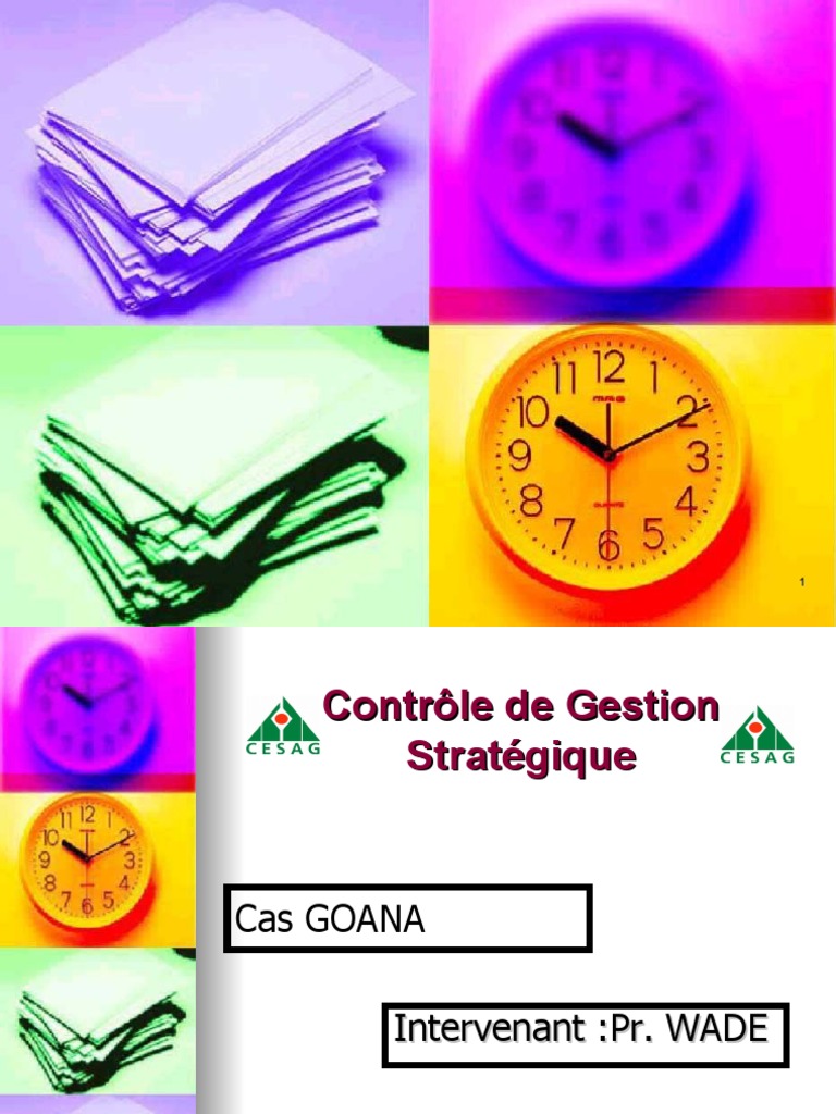 Contrôle de Gestion Stratégique | PDF | Business | Comptabilité