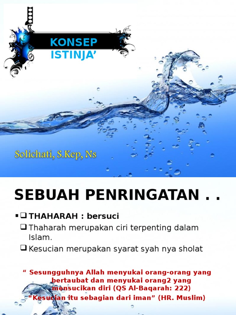 Panduan Istinja' dalam Islam | PDF