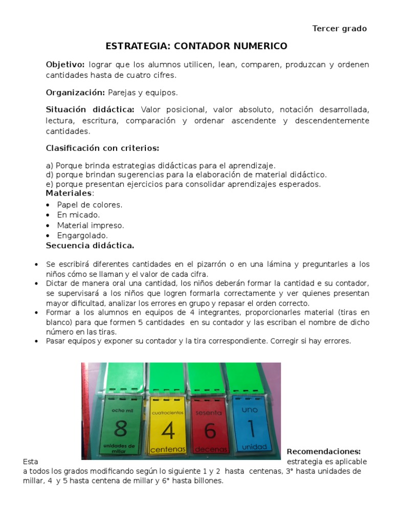 Estrategias de Escritura y Lectura 3° Primaria | PDF | Lectura (proceso ...