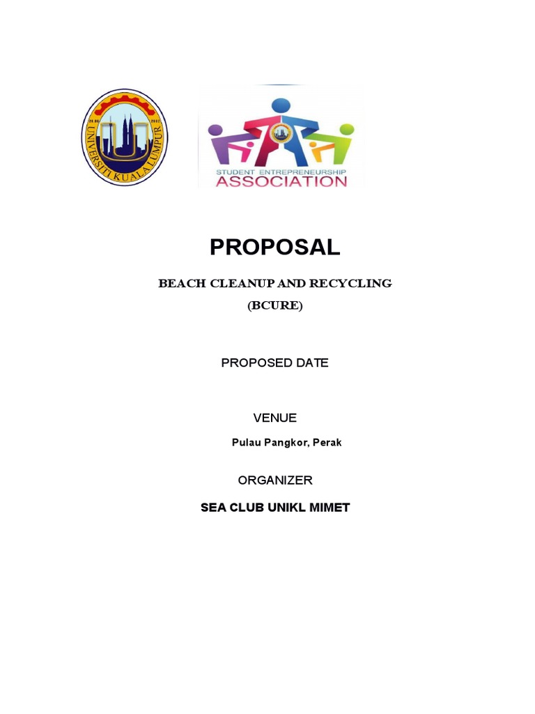 Proposal Beach | PDF | Entrepreneurship | Business