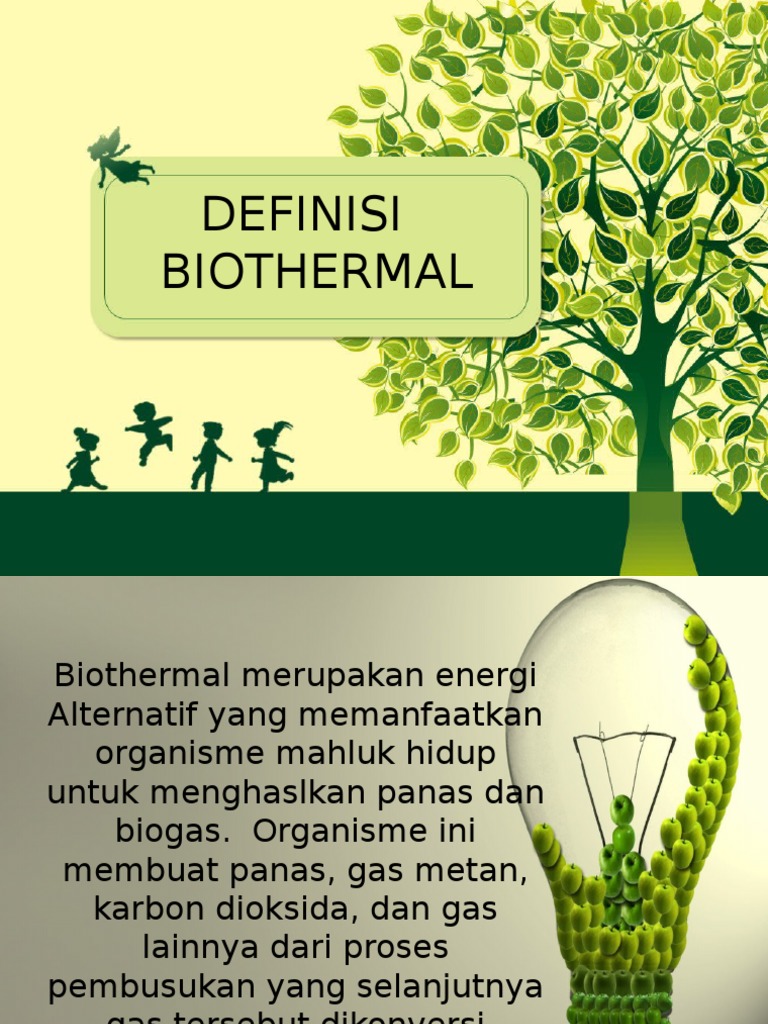 Energi Biothermal: Sumber dan Definisi | PDF | Griya & Taman