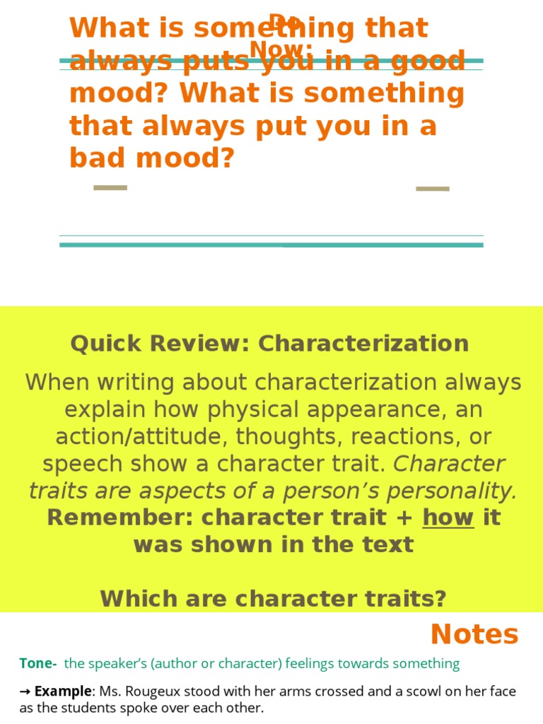 Hunger Games Day 2 - Tone and Mood | PDF