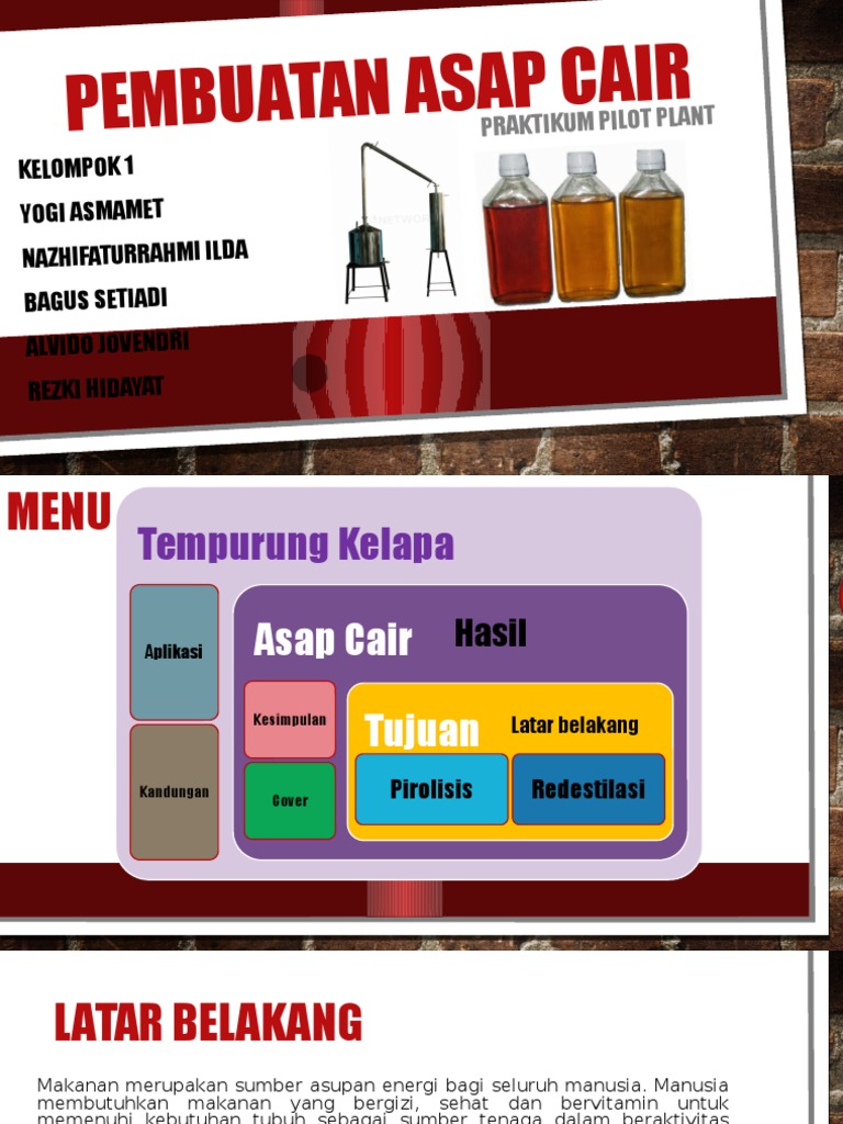 Pembuatan Asap Cair | PDF