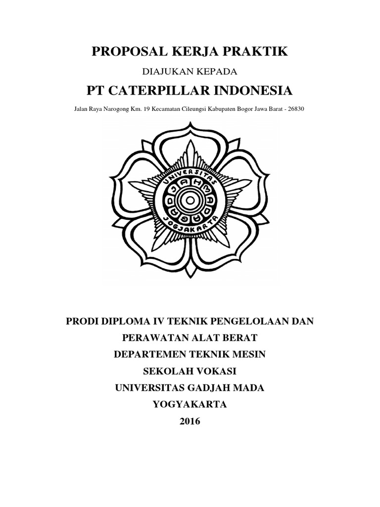 Proposal Magang | PDF