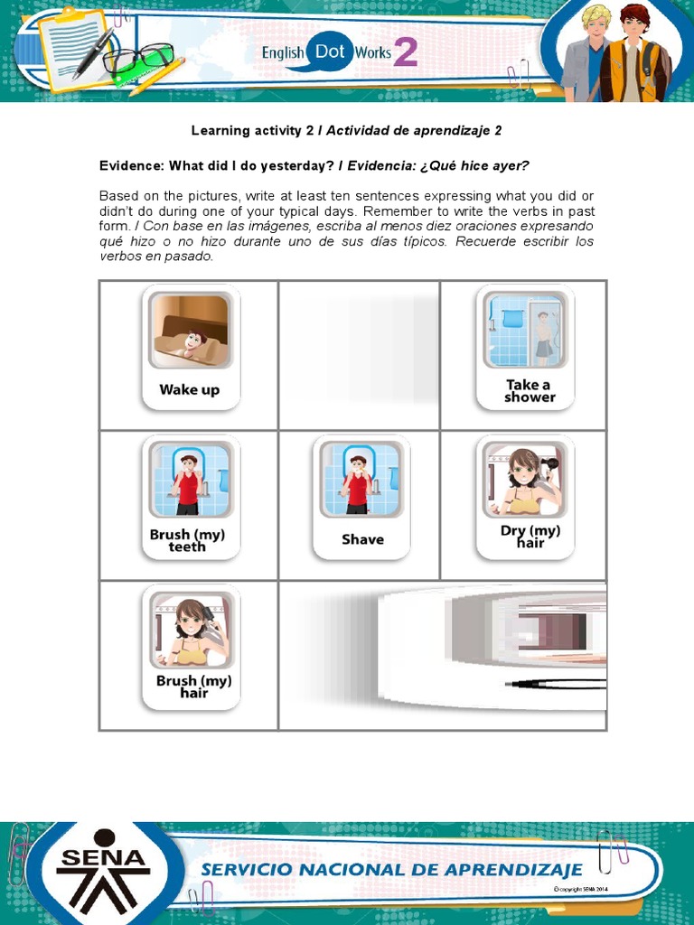 What Did I Do Yesterday | PDF | Idiomas