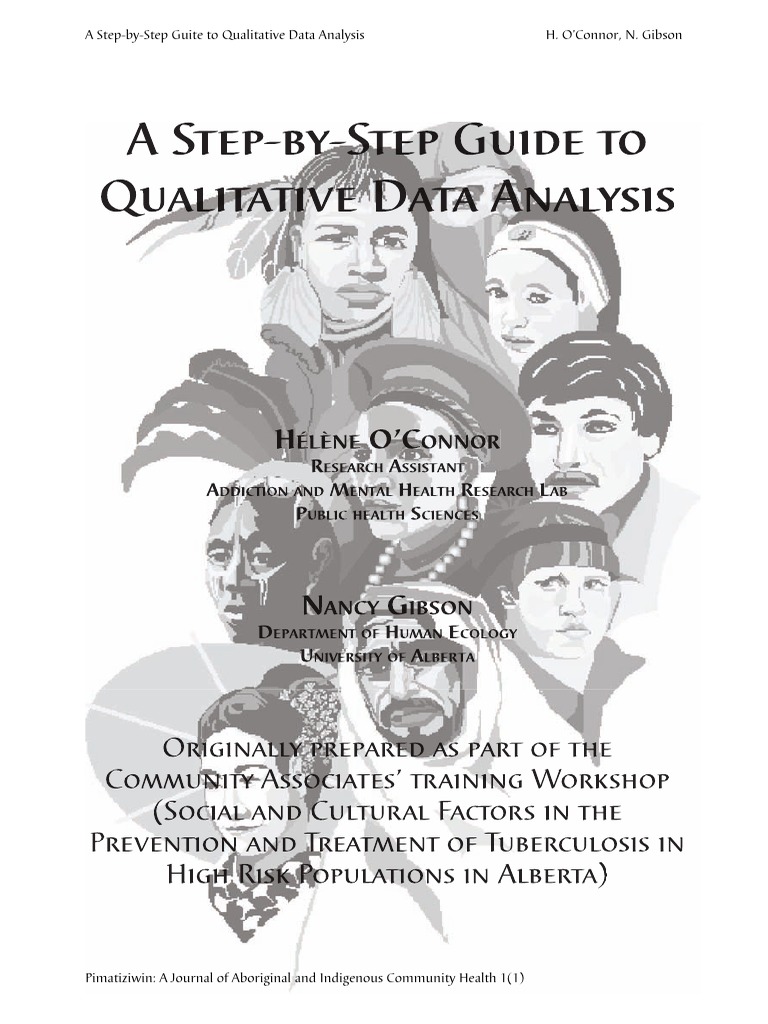 Step-by-Step Guide to Qualitative Data Analysis | PDF | Qualitative ...