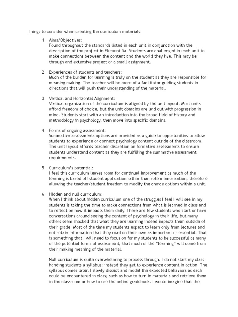 Hidden and Null Curriculum | PDF | Curriculum | Education Theory