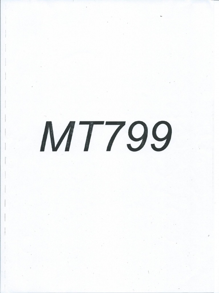 Standard Charted MT999 MT199 PDF | PDF