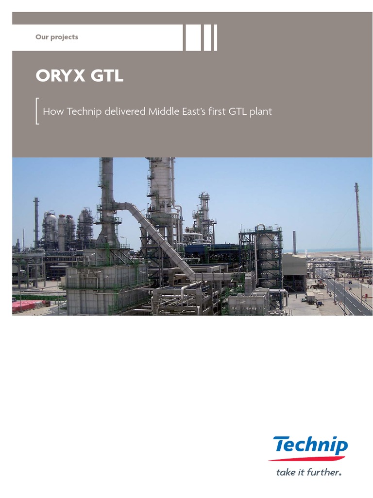 Oryx GTL PDF | PDF | Gas To Liquids | Natural Gas