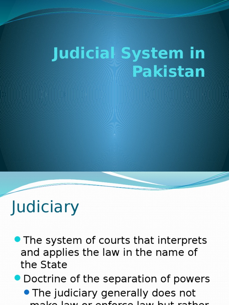 03 A Judicial System in Pakistan | PDF | Judge | Supreme Courts