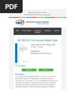 Aci Code List | PDF | Prestressed Concrete | Concrete