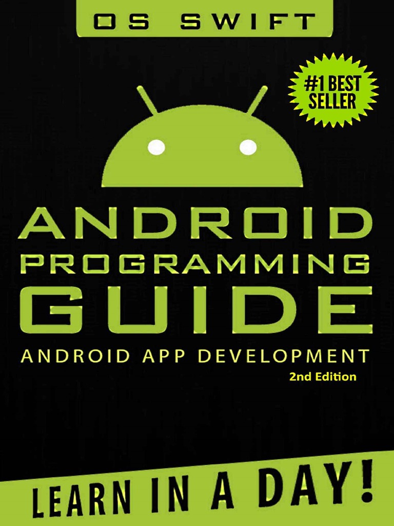 Android Programming Guide - Android App Development Learn in A Day! by ...