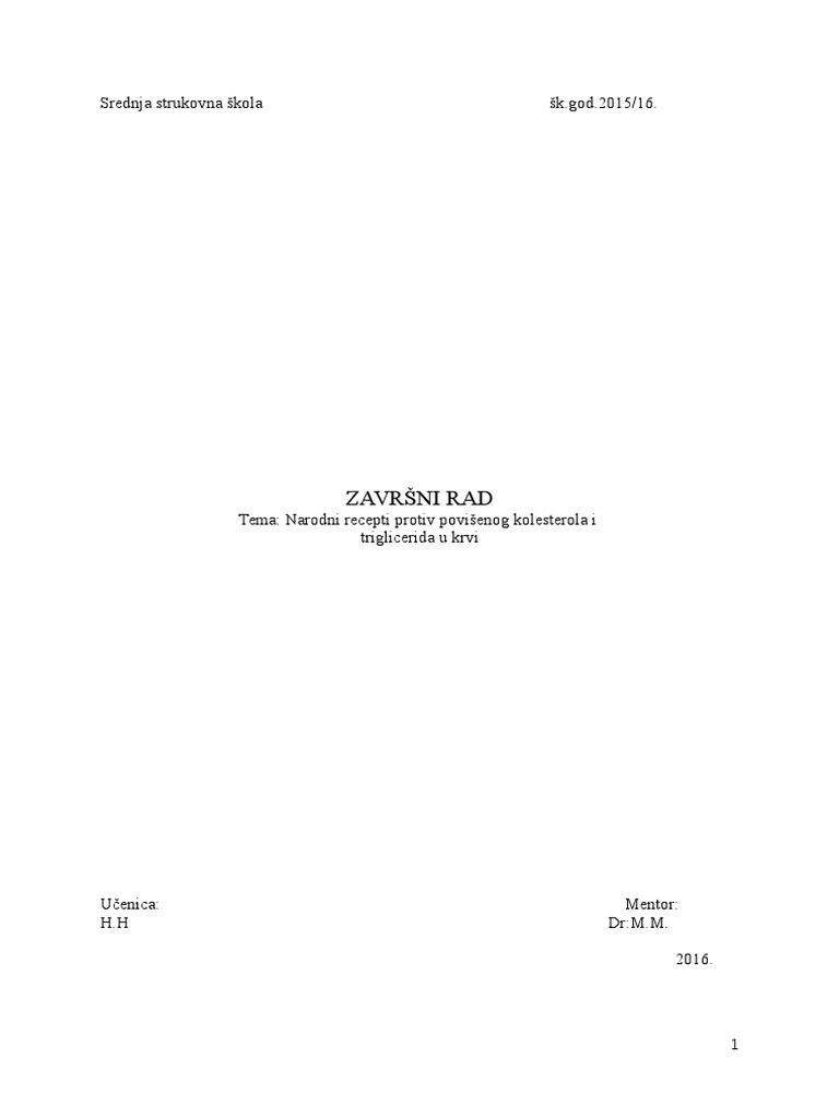 Maturski Rad - II | PDF