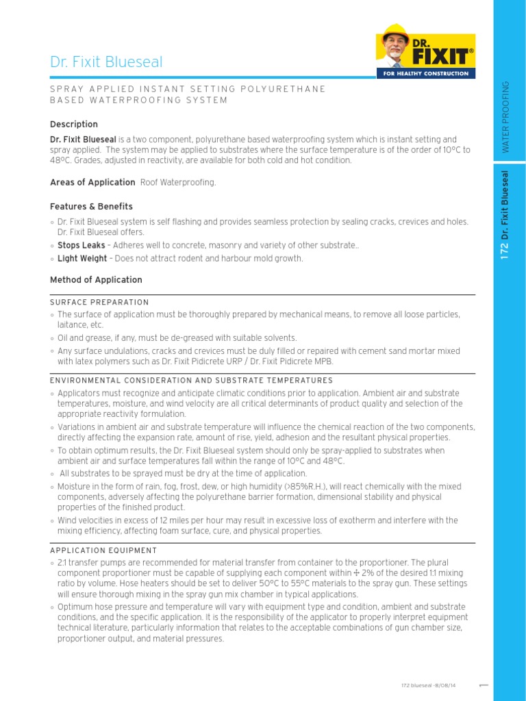 Blue Seal | PDF | Polyurethane | Foam