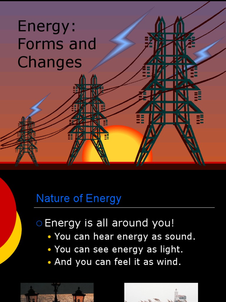 Energy Forms and Changes | PDF | Potential Energy | Kinetic Energy