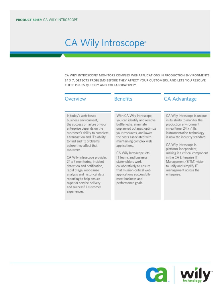 Wily Introscope Monitoring Tool Interview Questions - fasrsky