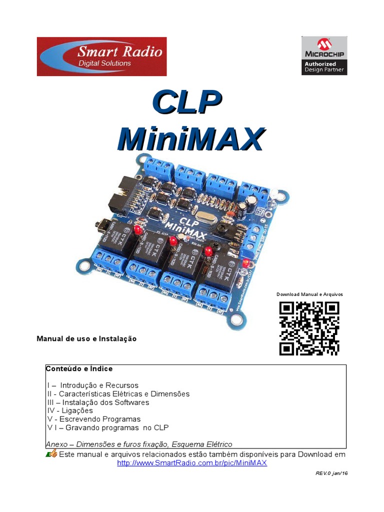 Manual MiniMAX | PDF | Controlador lógico programável | C (linguagem de ...