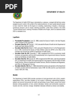 Doh Structure, Function, Vision, Mission 3-6-8 | PDF | Health Care ...