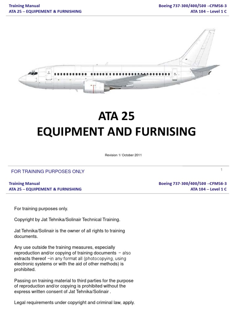 Ata 25 Equipment and Furnishing | PDF | Window | Door