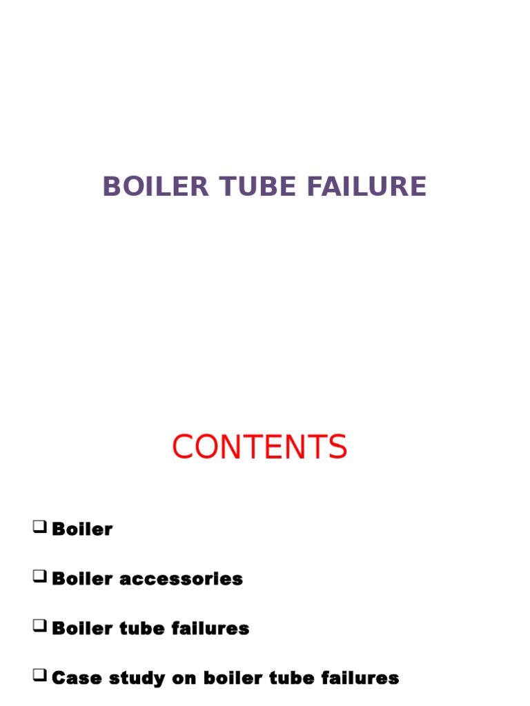 Boiler Tube Failures | PDF | Boiler | Corrosion