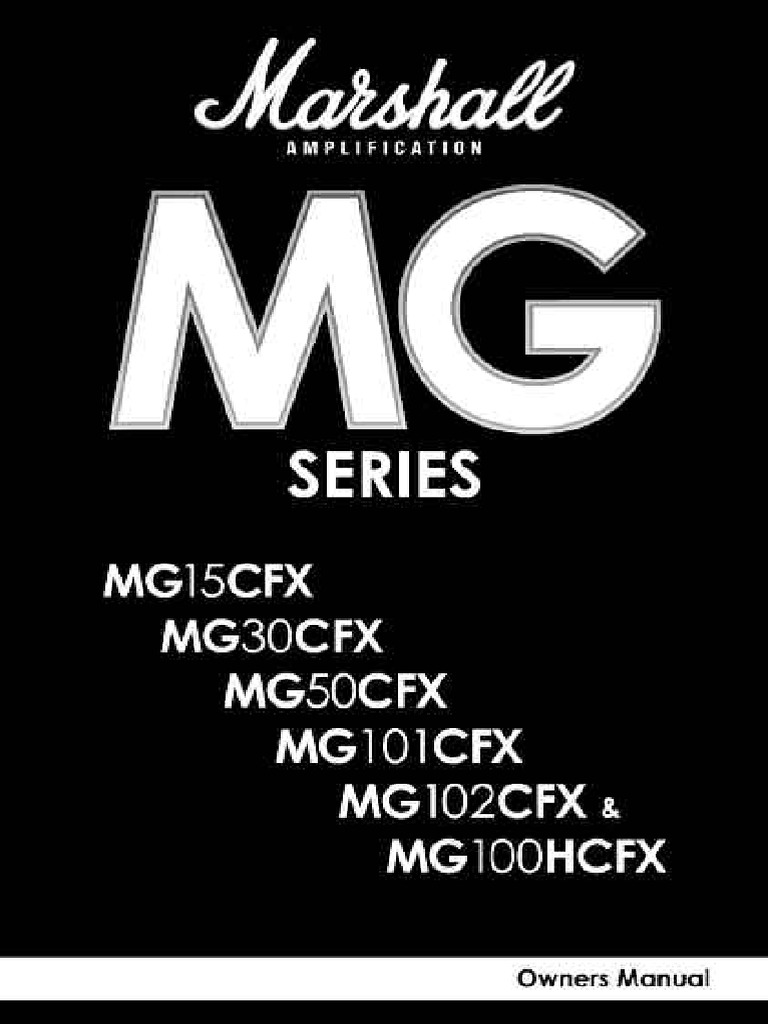 mg15cfx mg100hcfx HBK PDF | PDF | Loudspeaker | Amplifier